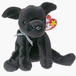 Beanie Babies | Accessories | Ty Beanie Baby Luke The Black Lab | Poshmark